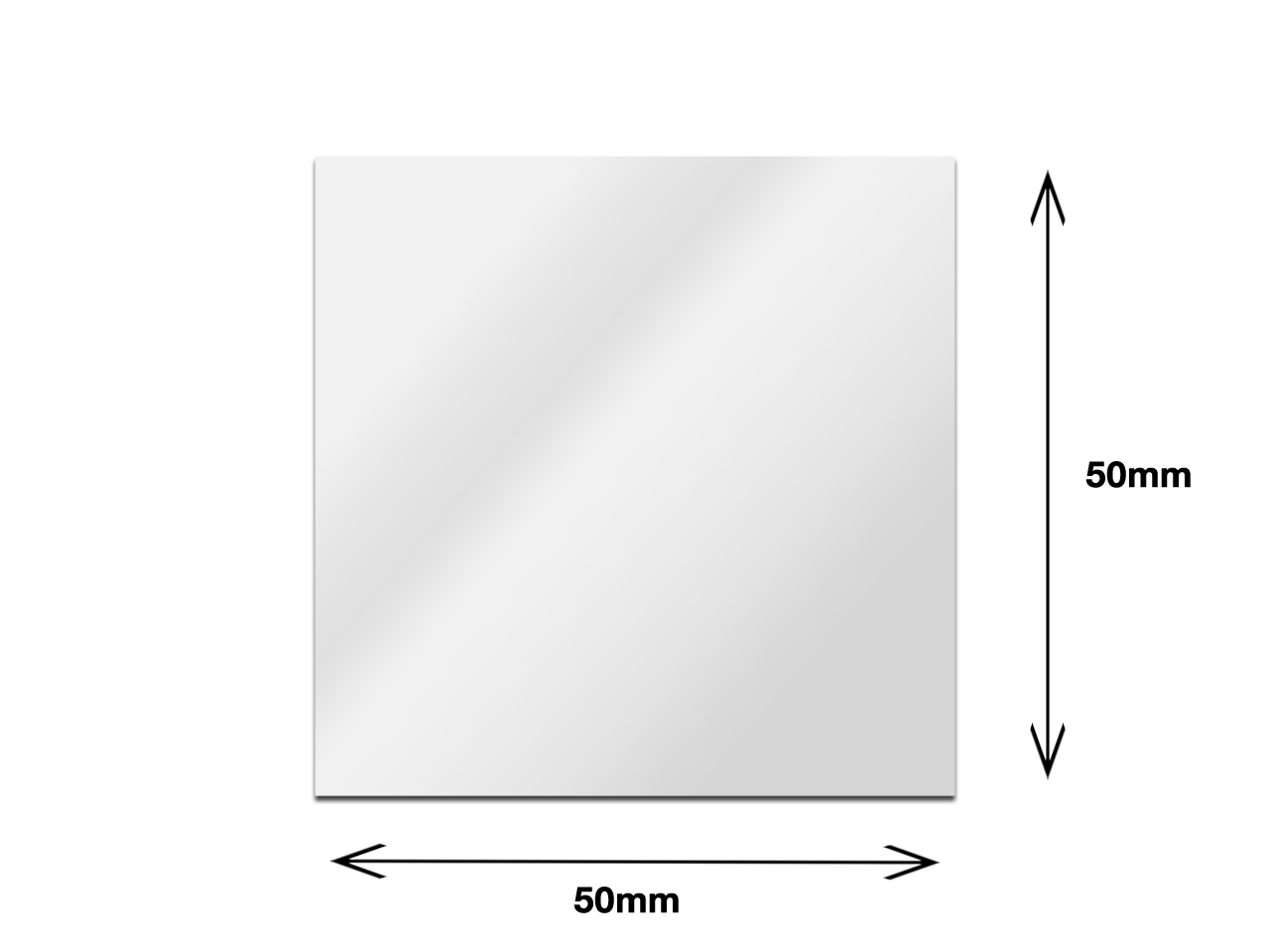 Sterling Silver Sheet 2.00mm X 50mm X 50mm, Fully Annealed, 100% ...