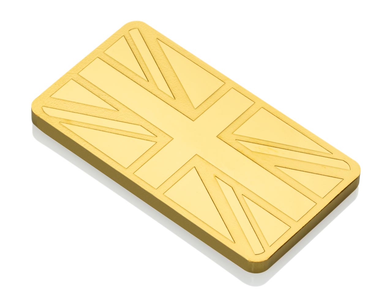 Fine Gold Bar 100gm Stamped UK Design With A Serial Number And Supplied ...