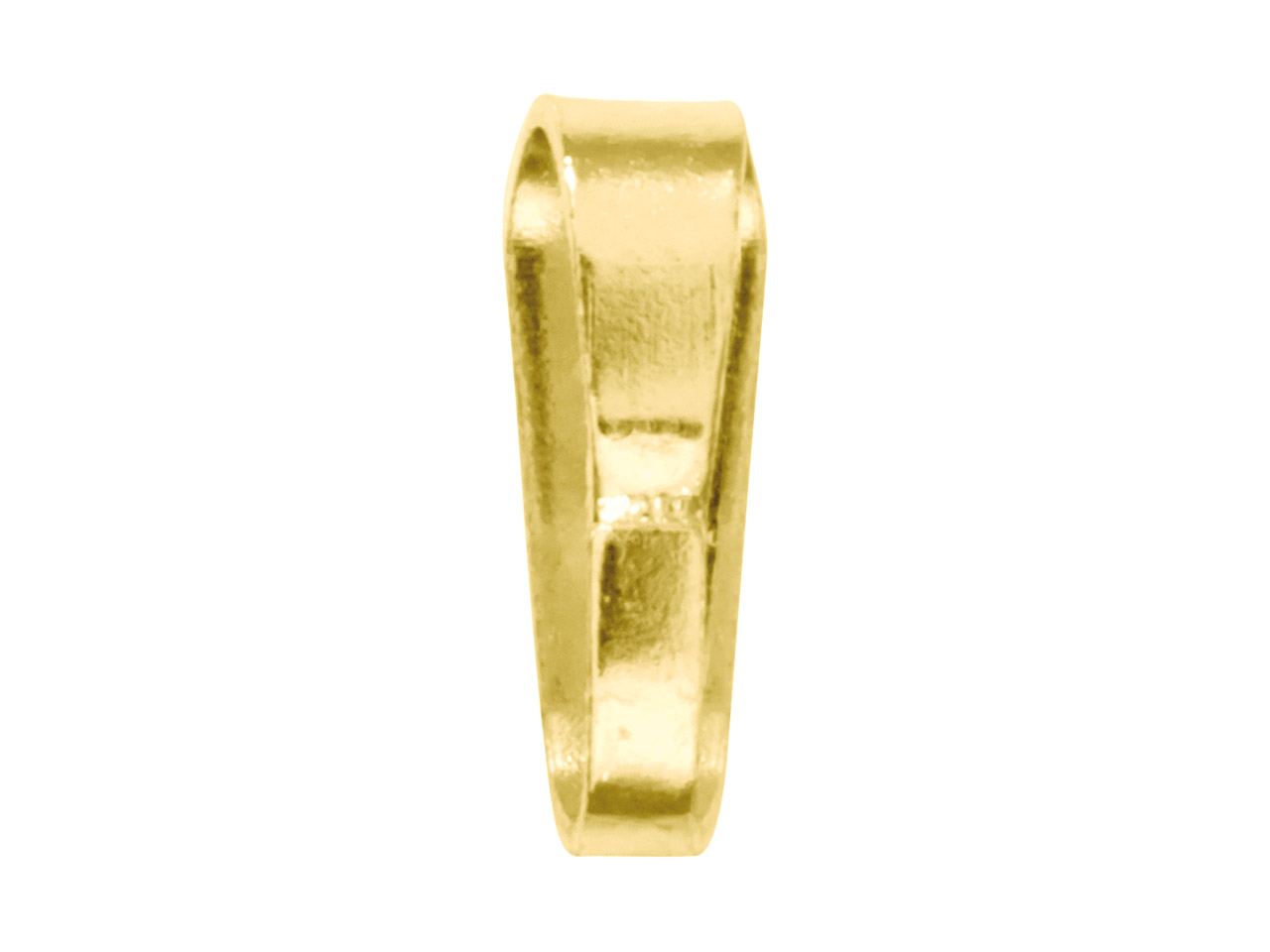 9ct Yellow Gold Snap On Snap Fit No Solder Pendant Bails 7mm/8mm/11mm ...
