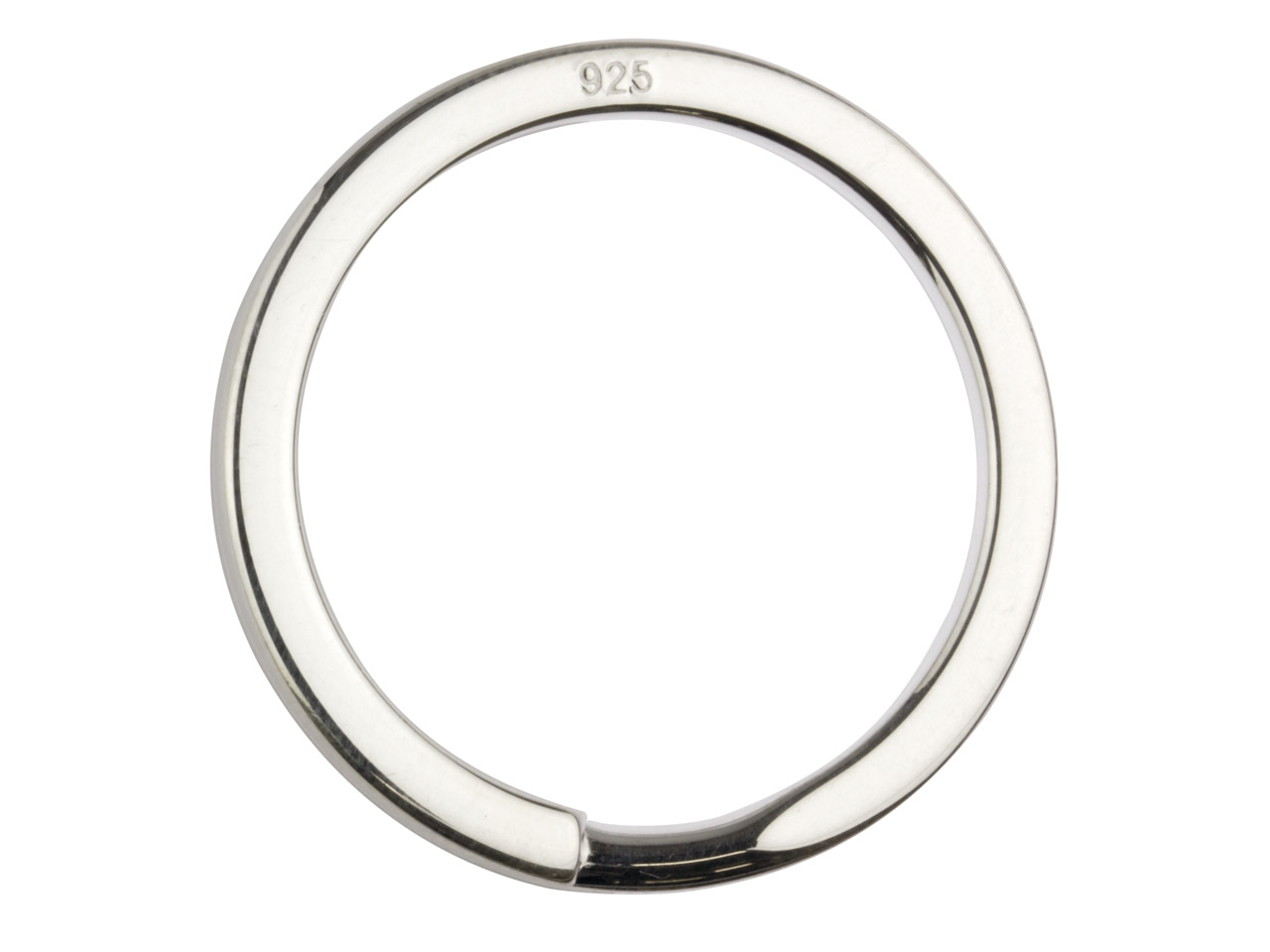 30mm Sterling Silver Split Key Ring | Cooksongold - cooksongold.com