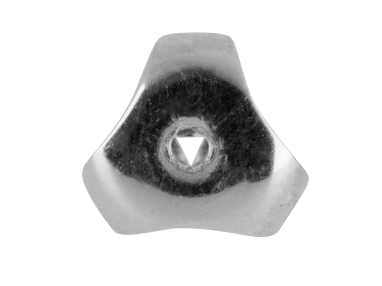 Sterling Silver Support Scroll Triangular Pack of 20 - cooksongold.com