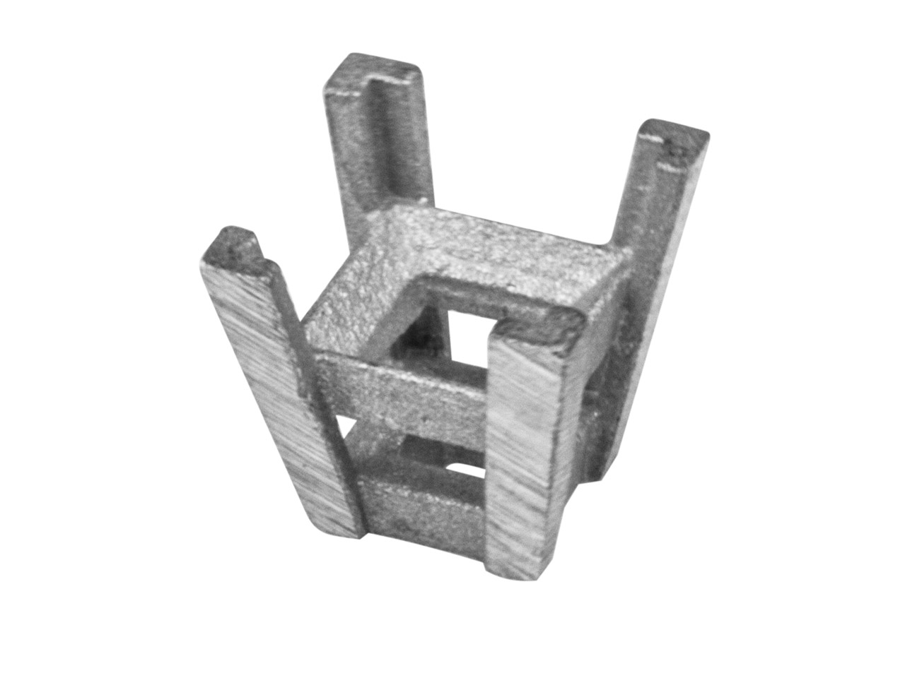 Pt Square 4 Claw 4.5mm Setting - cooksongold.com