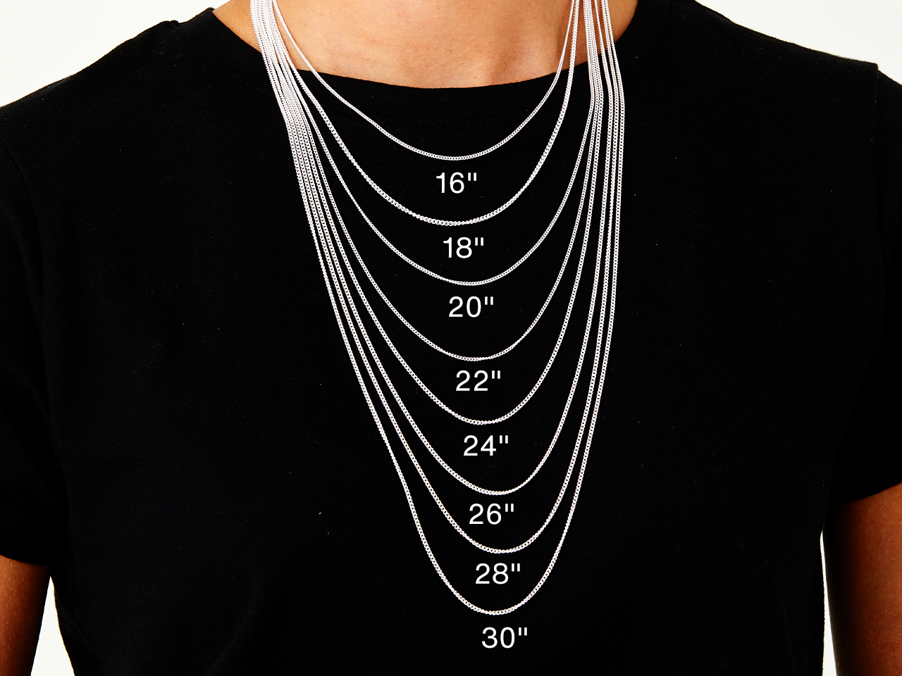 Sterling Silver 1.5mm Curb Chain 20"/50cm Unhallmarked 100% Recycled ...