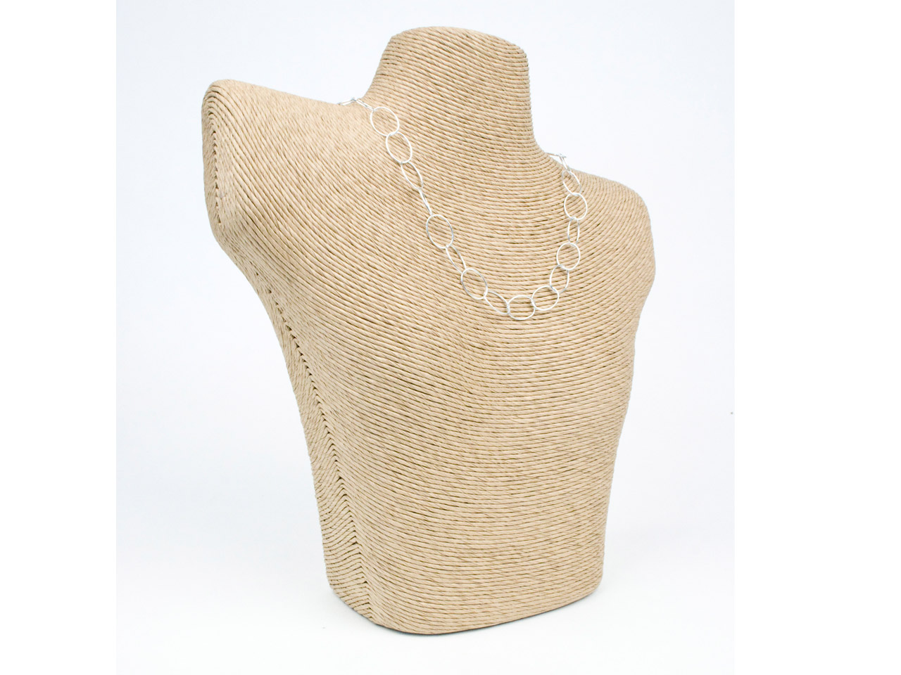 Sterling Silver 10.0mm Loose Oval Link Chain - cooksongold.com