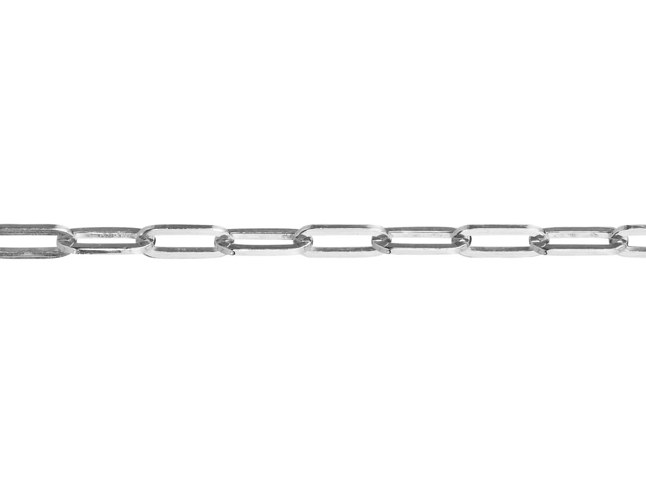Sterling Silver 3.1mm Loose Wide Square Wire Trace Chain, 100% Recycled ...