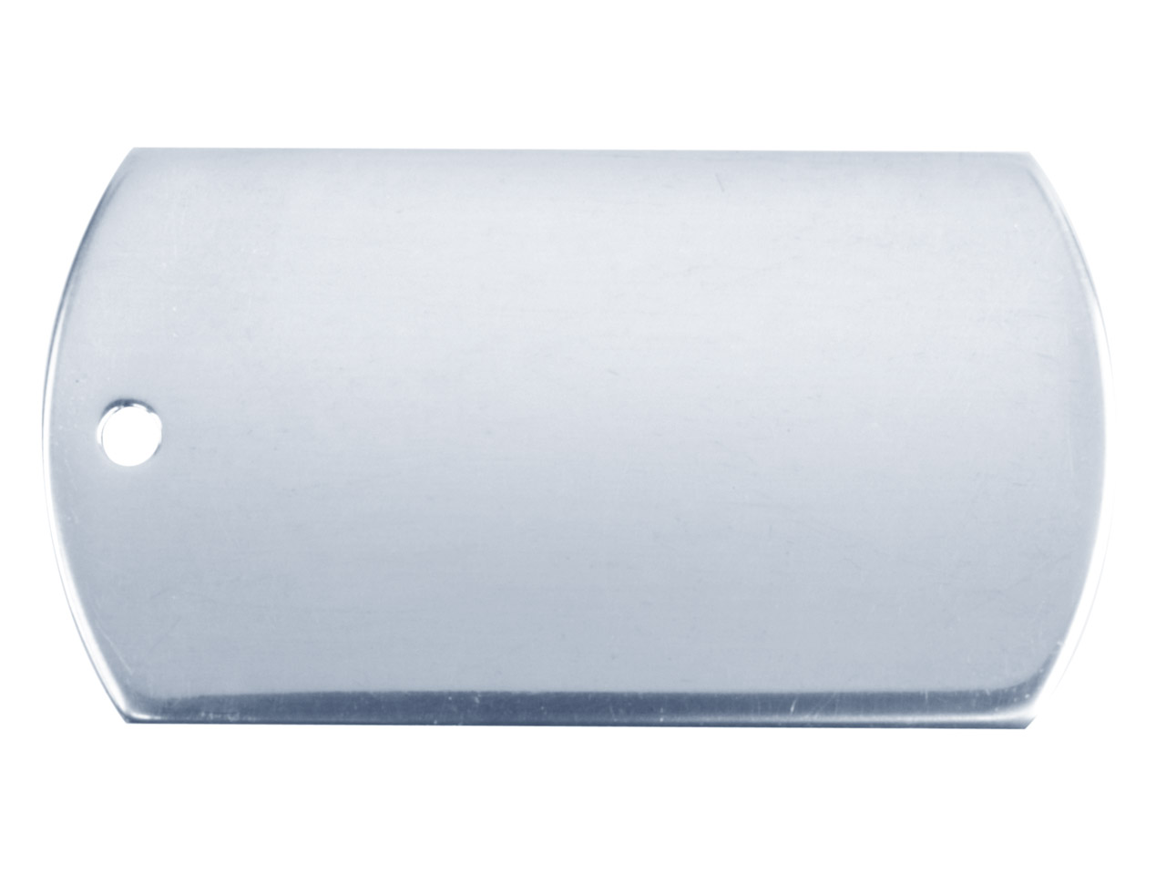 Sterling Silver Dog Tag Cpm40 1.30mm Pierced 20mm X 37mm Stamping Blank ...