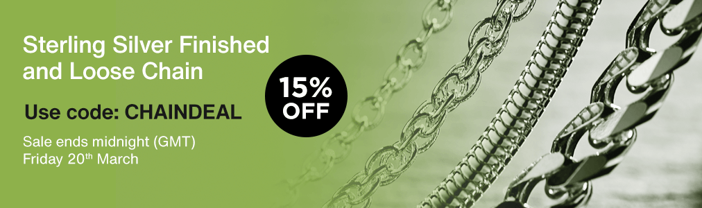 Sterling Silver Chain Offer - cooksongold.com