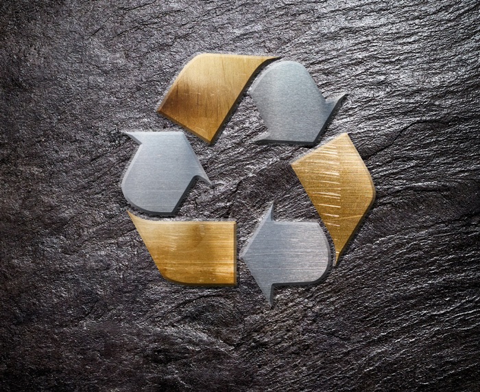 100% Recycled Gold and Silver